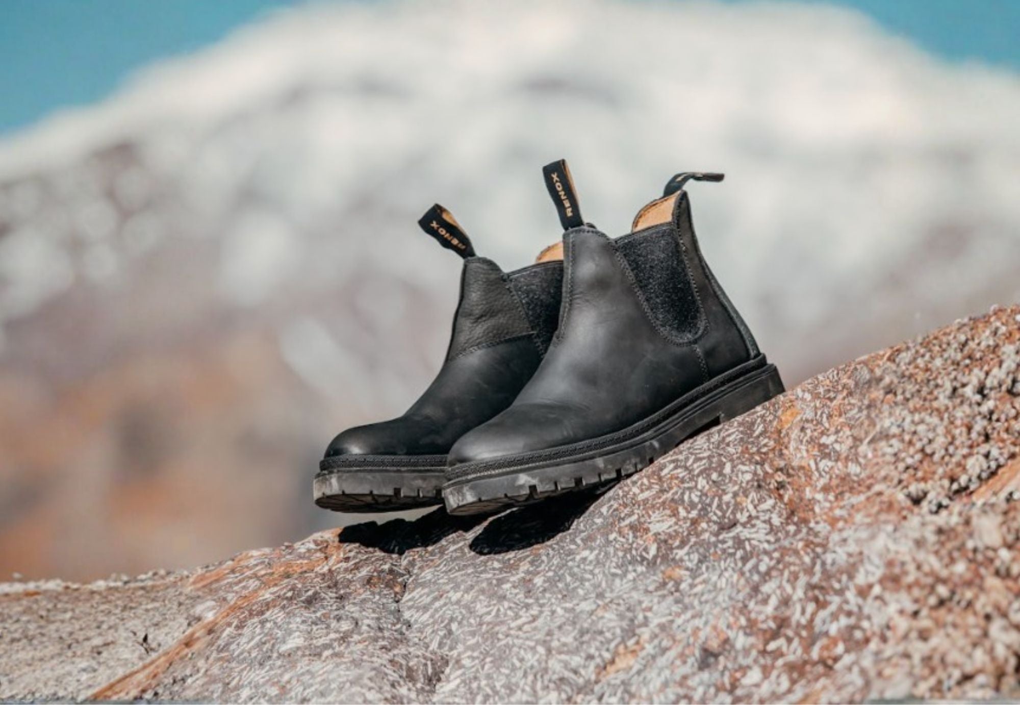 RENOX®: Botines Chelsea y Calza Outdoor Hombre y Mujer | Cuero Natural ...