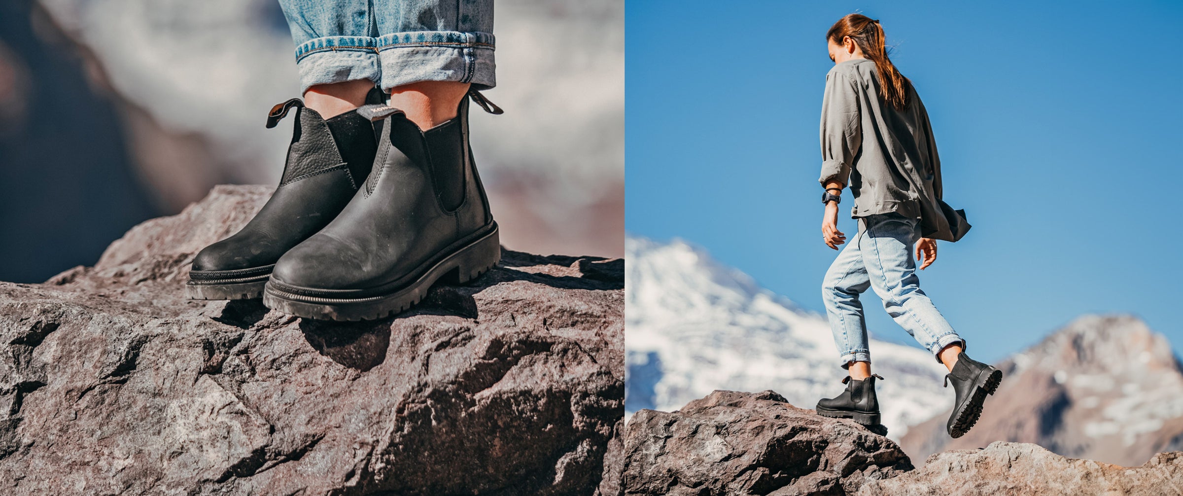 RENOX®: Botines Bototos Impermeables Outdoor Hombre y Mujer Chelsea ...