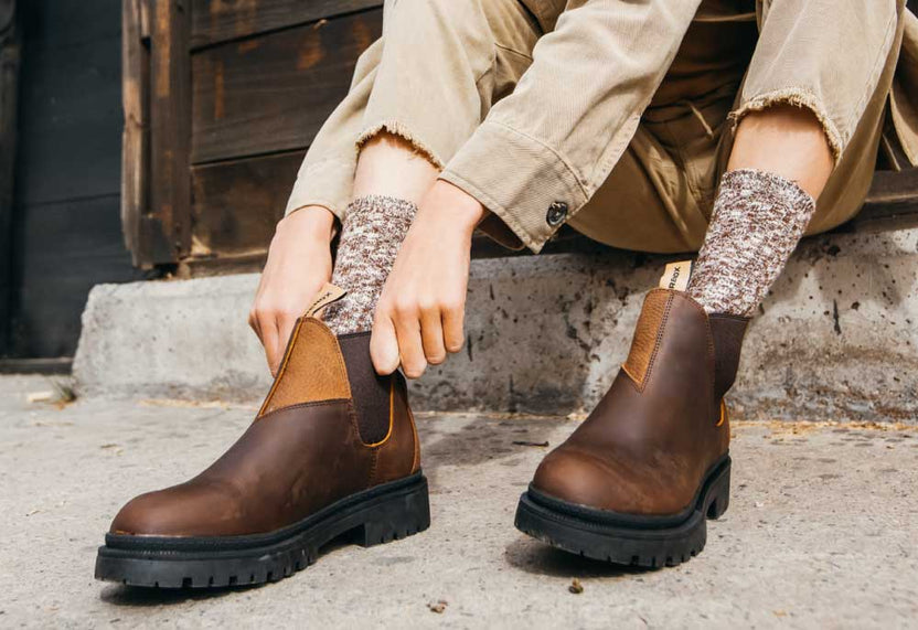 RENOX®: Botines Bototos Impermeables Outdoor Hombre y Mujer Chelsea ...